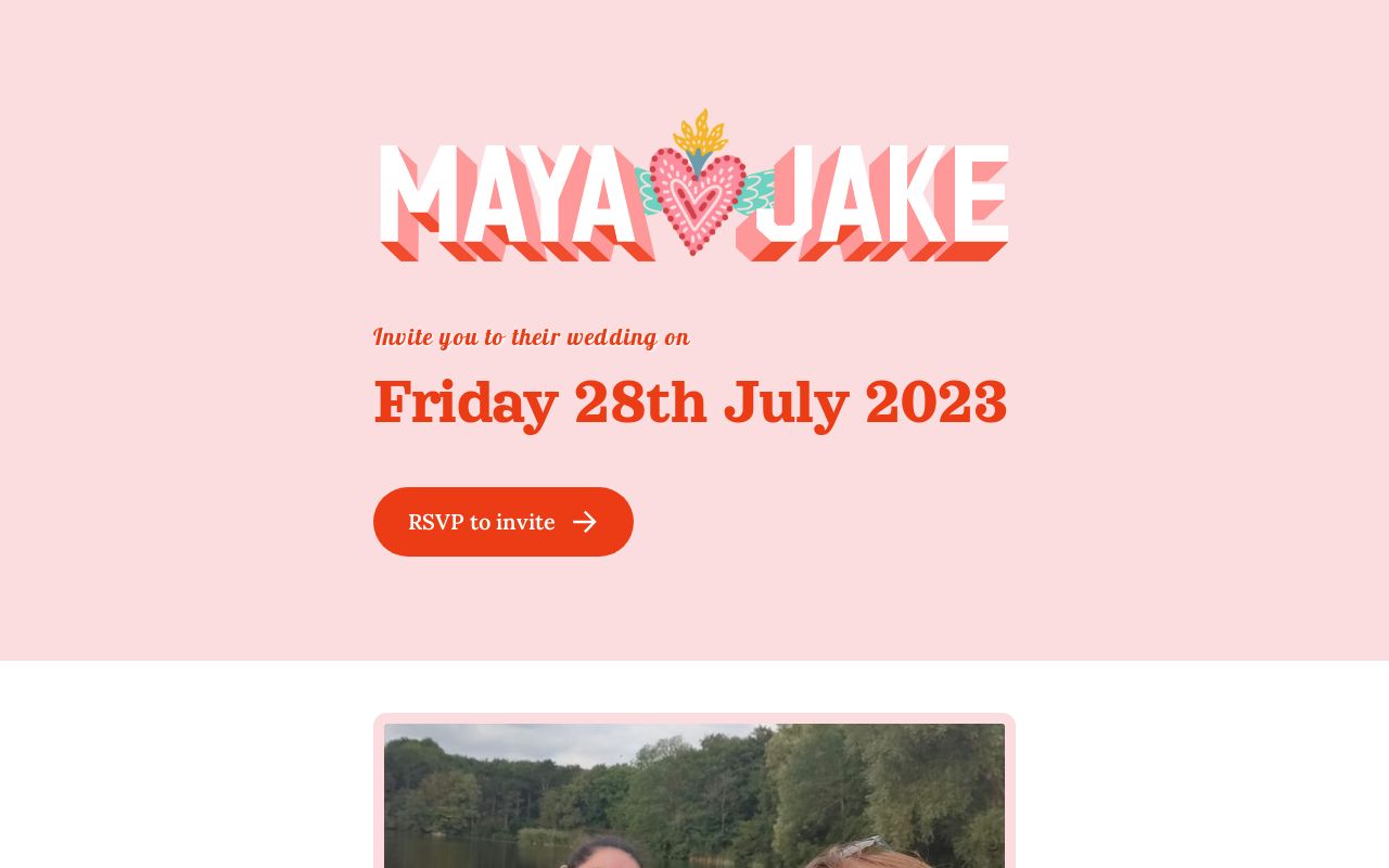 Maya and Jake's Wedding